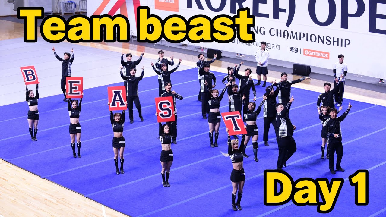 2023 KOREA OPEN CHEERLEADING CHAMPIONSHIPS / team beast coed premier ...