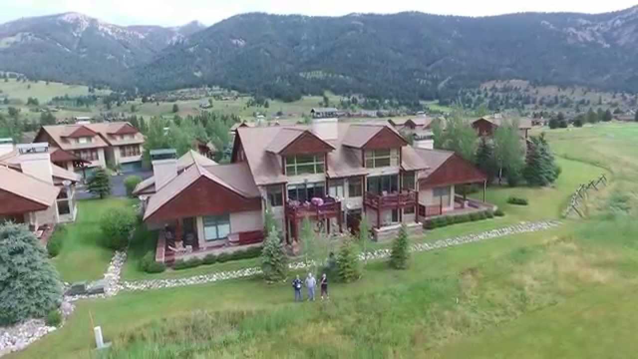 Flying in Big Sky over Joe & Barbara's Home - YouTube