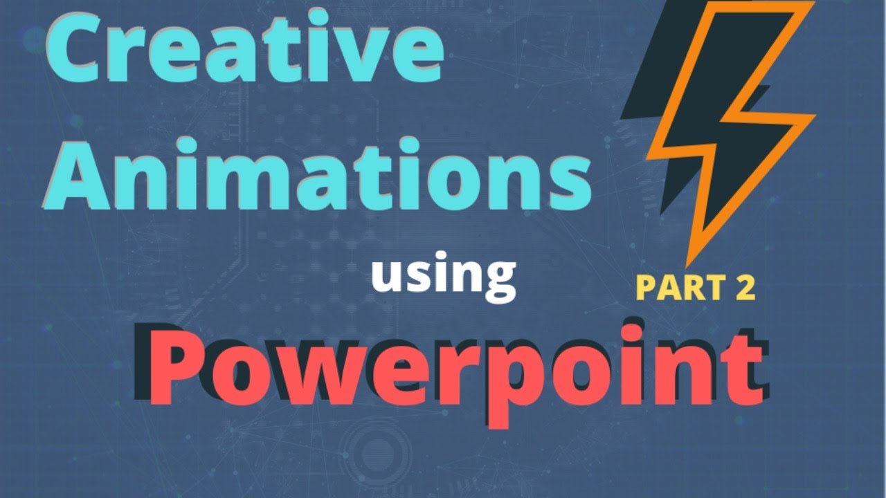 Creative Animations using Powerpoint - Part 2 - YouTube