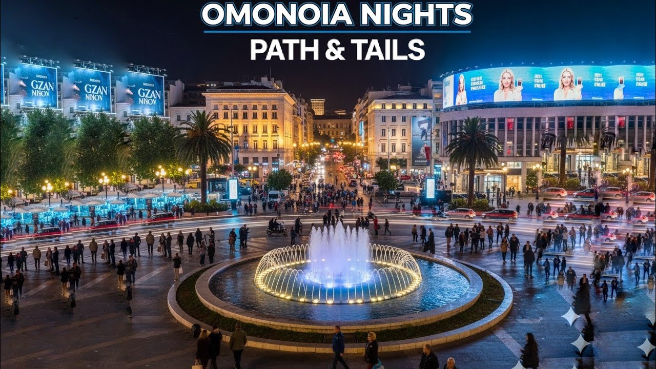 Path & Tales – From Streets to Metro | Omonoia Square Walk - YouTube