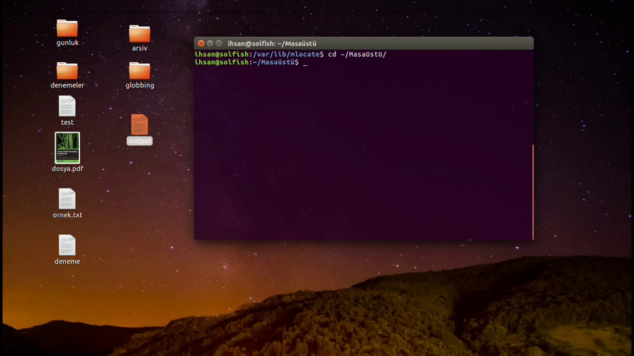 Linux FİND komutu - YouTube