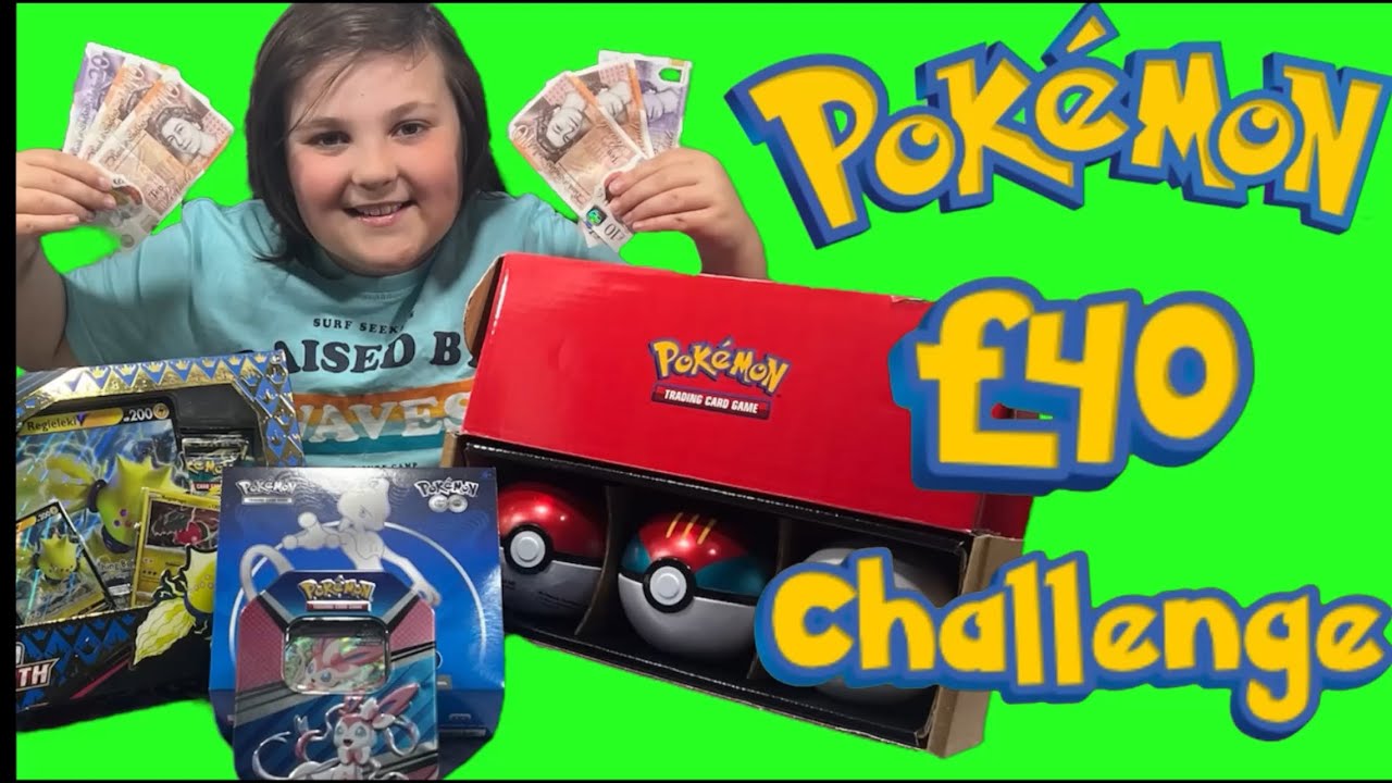Pokemon ‘MASSIVE’ Unboxing! £40 Challenge!!Unbelievable Pulls!!!! - YouTube