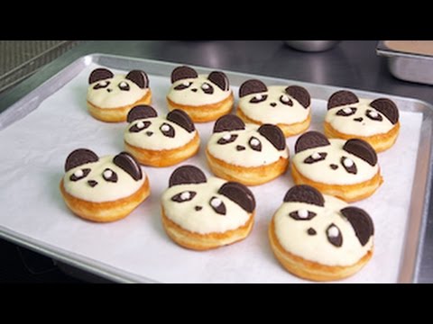 Panda Donut | Delish - YouTube