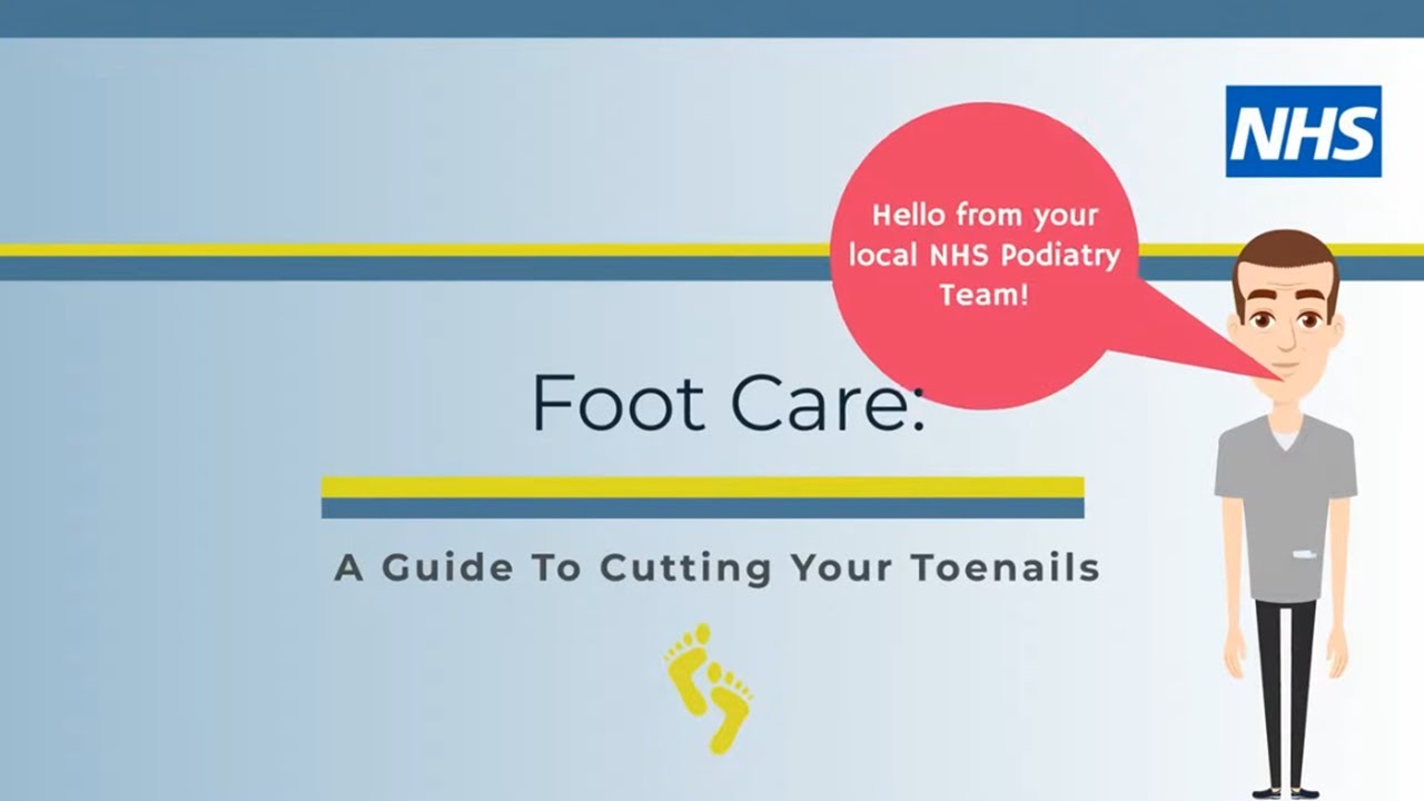 Guide to Cutting Your Toenails - Foot Care - YouTube