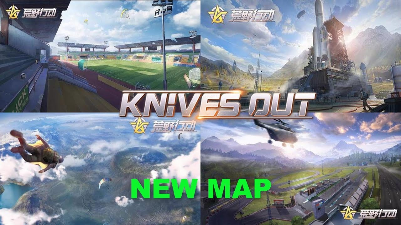 KNIVES OUT | WILDERNESS ACTION | NEW MAP | CAMPO DE FUTBOL, CIRCUITO ...