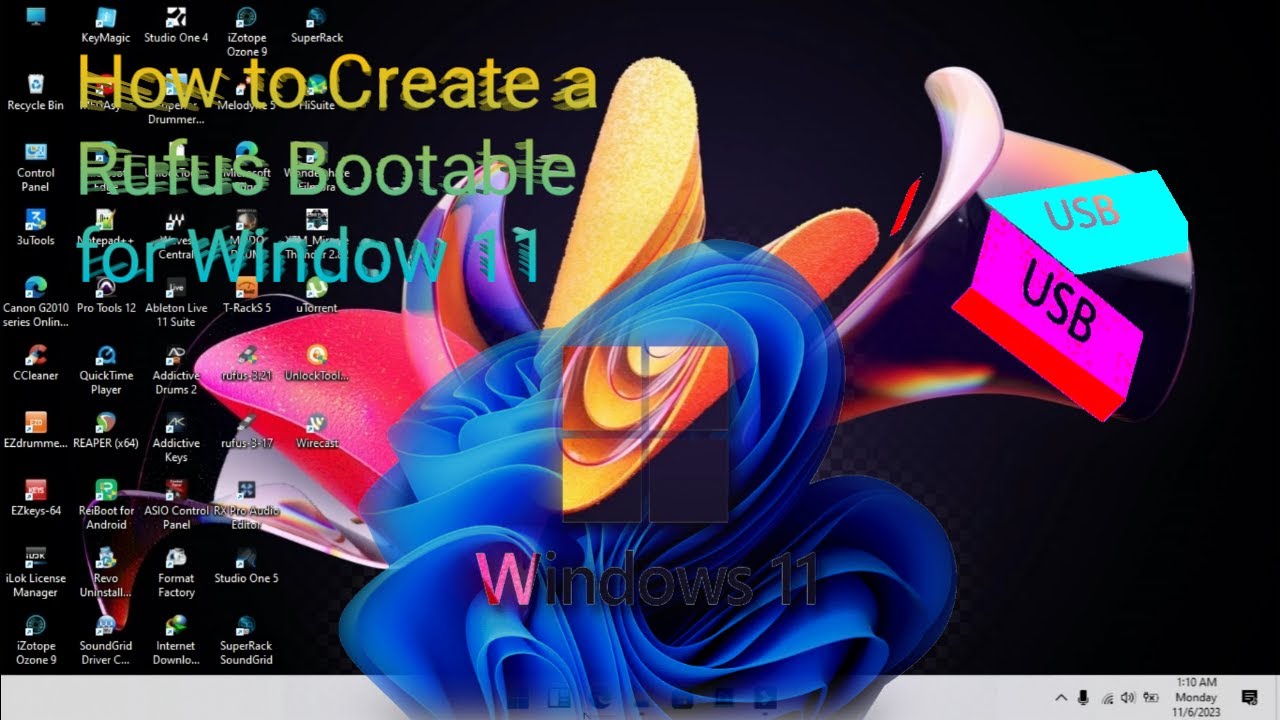 How to Create USB Bootable Window 11 With Rufus - YouTube