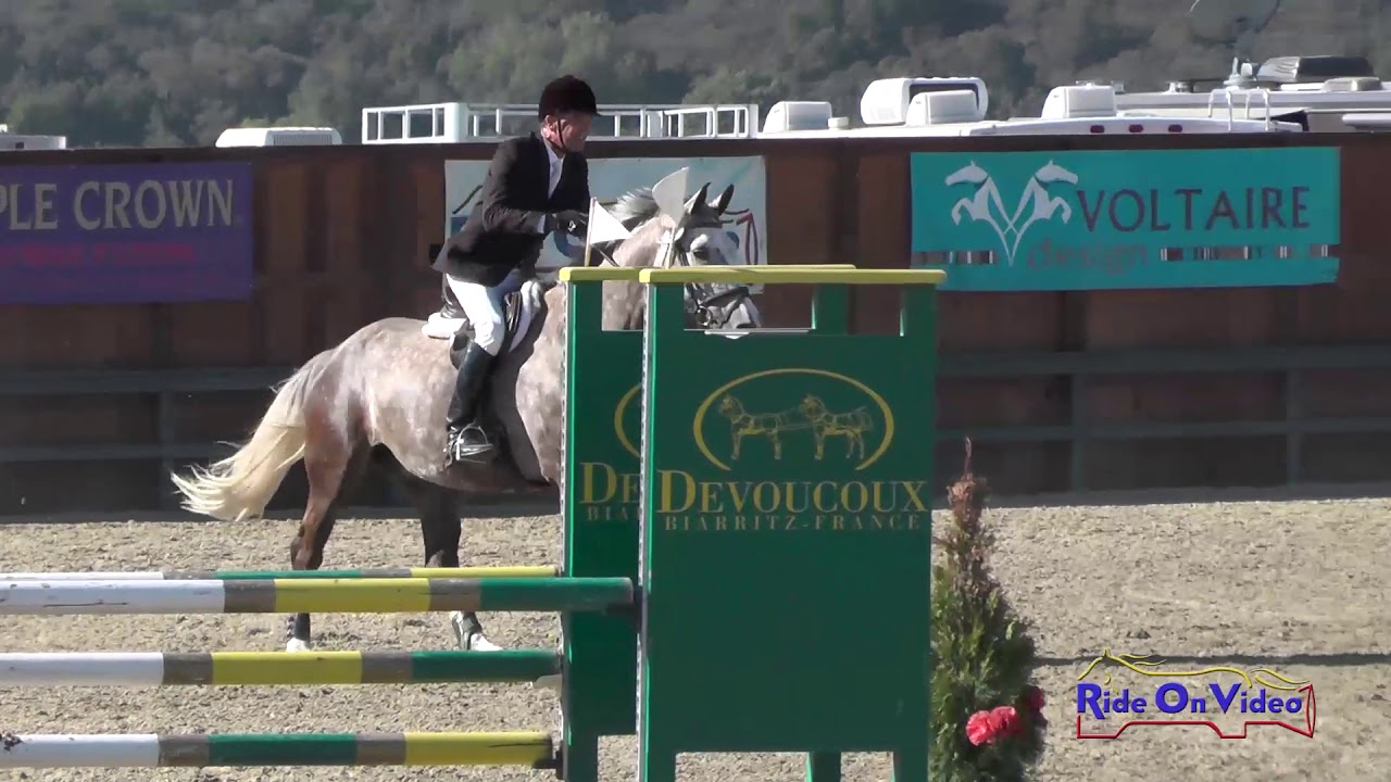 066S Steve Roon on Lismakerra Bilbo SR Training Show Jumping Woodside ...