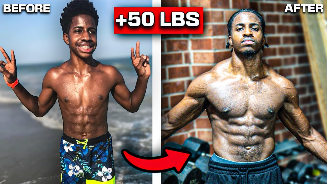 Skinny, Weak, Rejected… To RIPPED | +50 LBS Body Transformation - YouTube