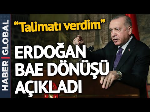 Erdoğan'dan BAE Dönüşü Sonrası Flaş Açıklama! Çağrıyı Yaptı