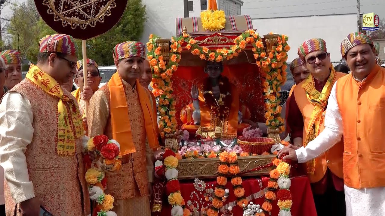 Vallabh Jayanti Utsav at Vaishnav Temple of New York - YouTube