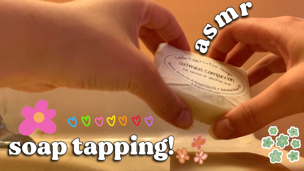 asmr // soap tapping and scratching ! ♡ // no talking 🫐🤍🖇 - YouTube
