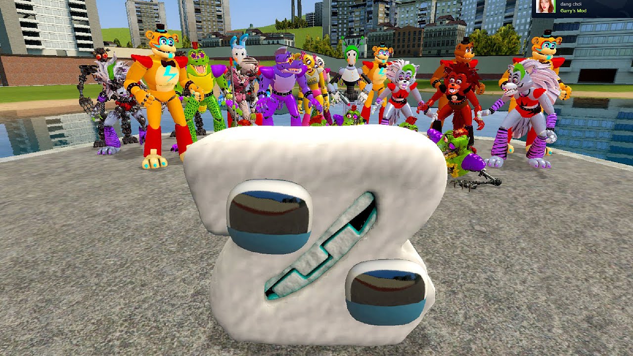 1 ALPHABET LORE Z BABY VS ALL FNAF FNAF Security Breach ANIMATRONICS ...