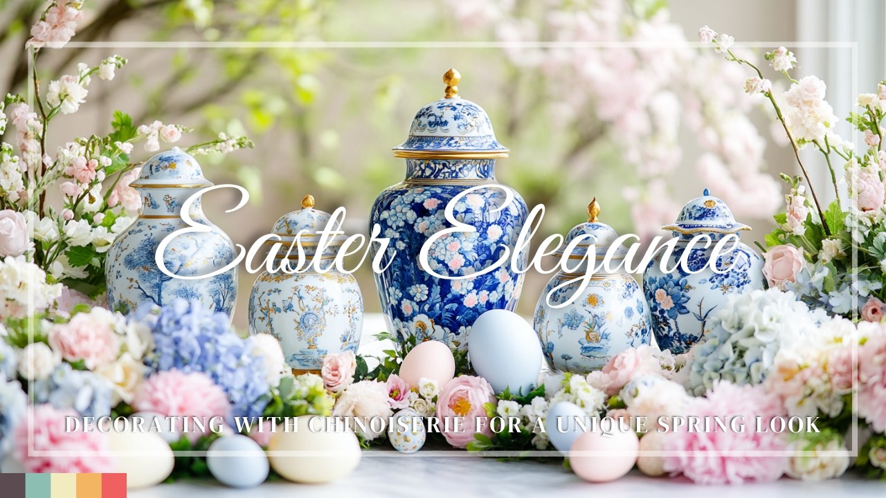 Easter Elegance: Decorating with Chinoiserie for a Unique Spring Look ...
