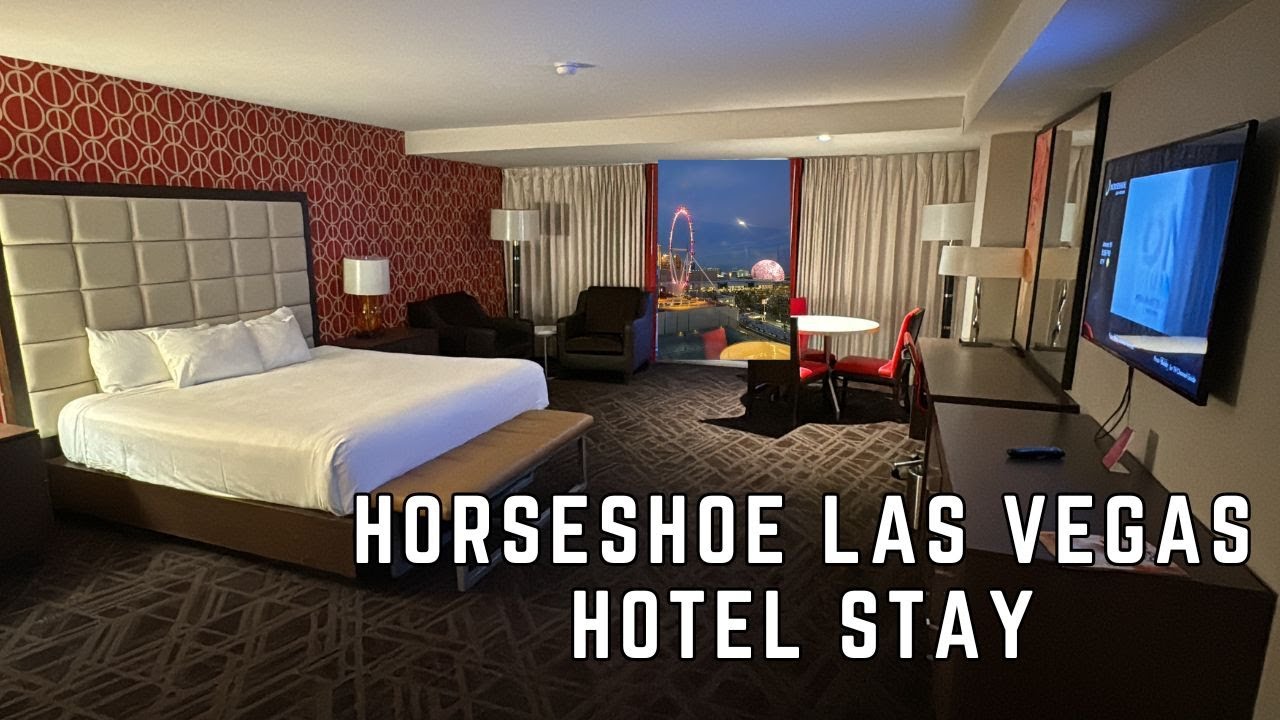 Resort Studio Suite Horseshoe Las Vegas High Roller & Vegas Sphere ...
