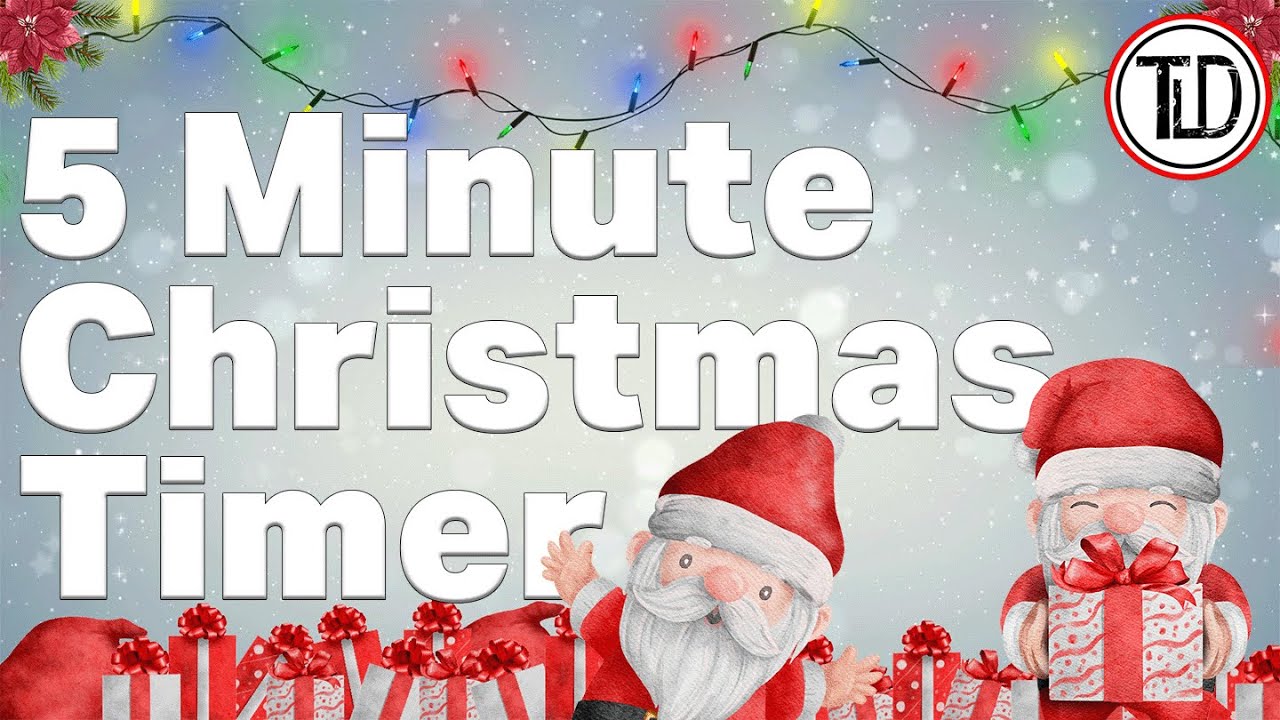 5 Minute Christmas Timer with Santa (2022) - YouTube