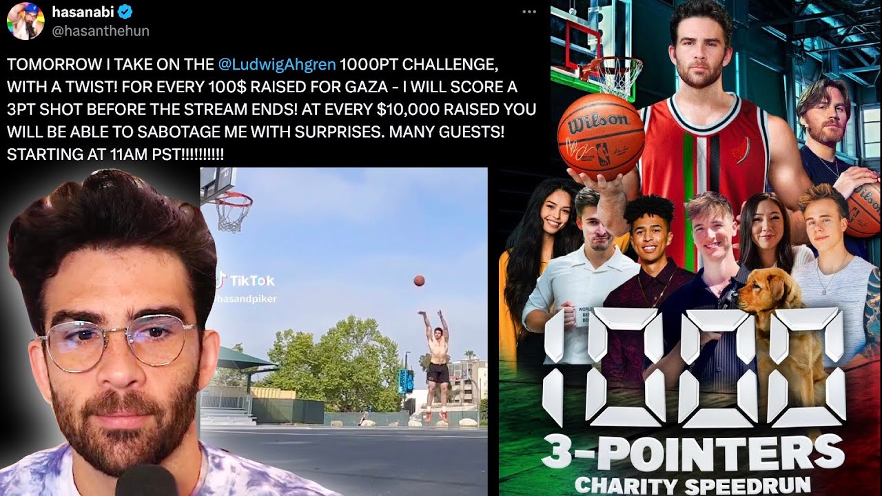 Hasan Prepares For Ludwig's Challenge | HasanAbi Reacts - YouTube