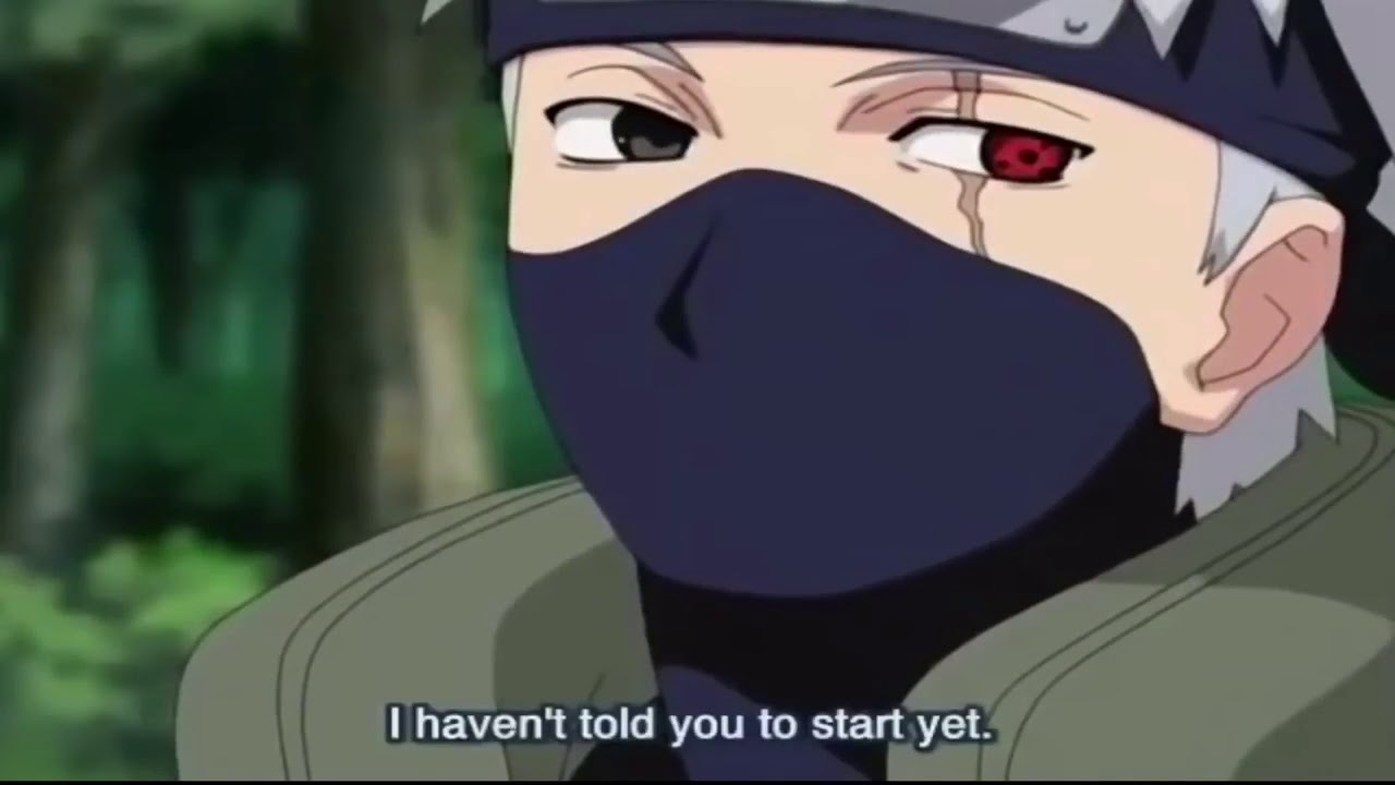 Naruto and Sakura vs Kakashi Sensei _ 2nd Bell Test. - YouTube