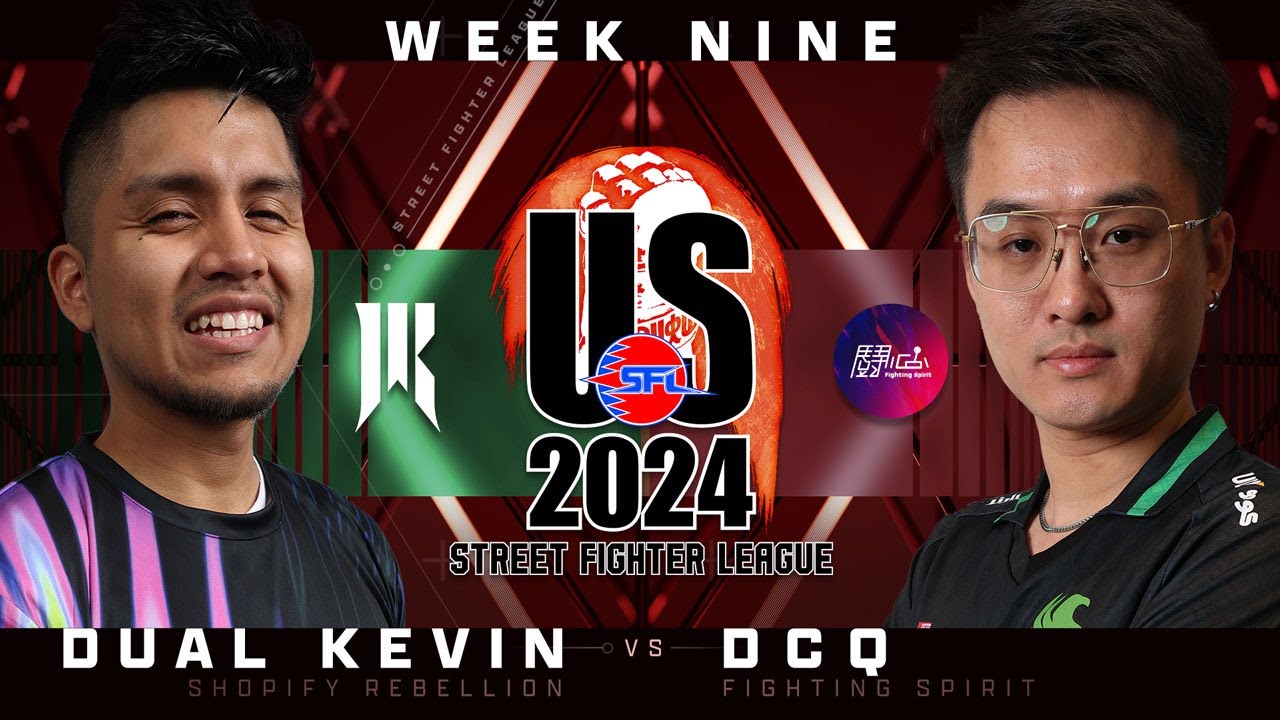 Dual Kevin (Rashid) vs. DCQ (M. Bison) - Bo5 - Street Fighter League ...