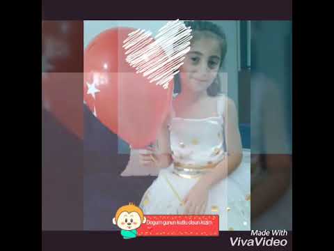 Kizim Yildizin dogum gunu partisi