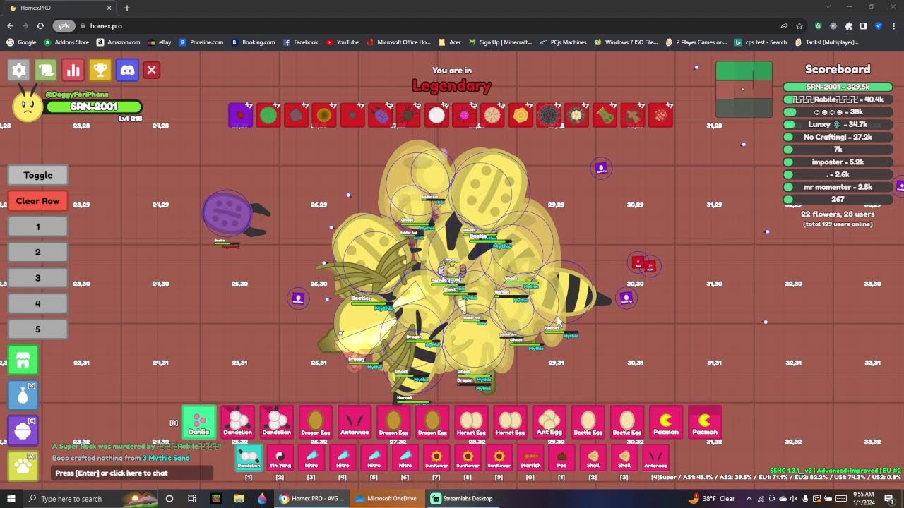 Hornex.PRO Farming With Supers - YouTube