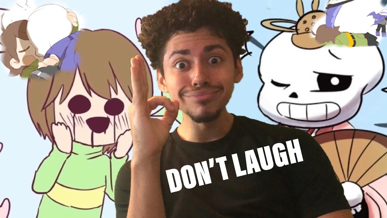 I WON’T LAUGH | Sans - Try Not To Laugh Challenge [ Undertale Comic Dub ...