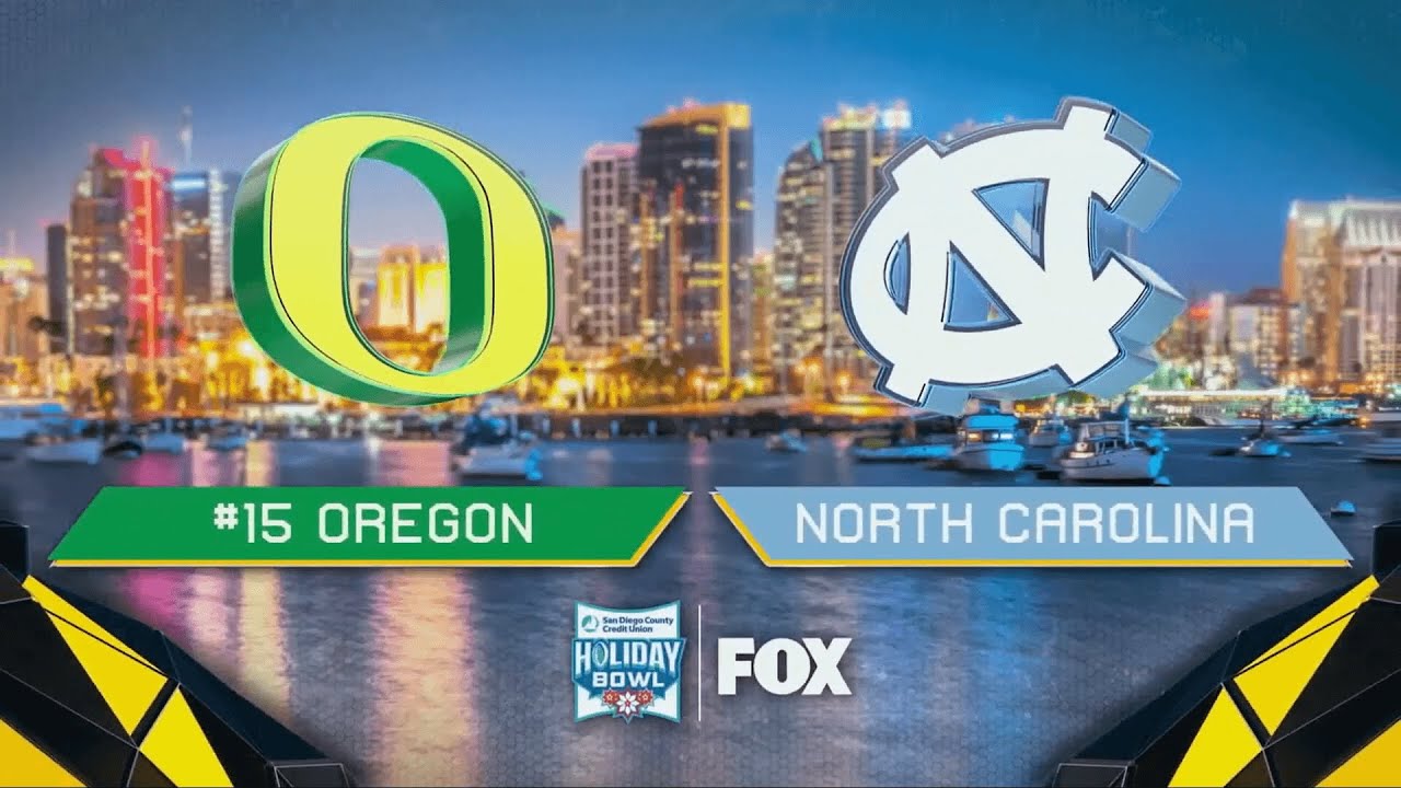 FOX CFB intro | 15 Oregon vs North Carolina | 12/28/2022 - YouTube