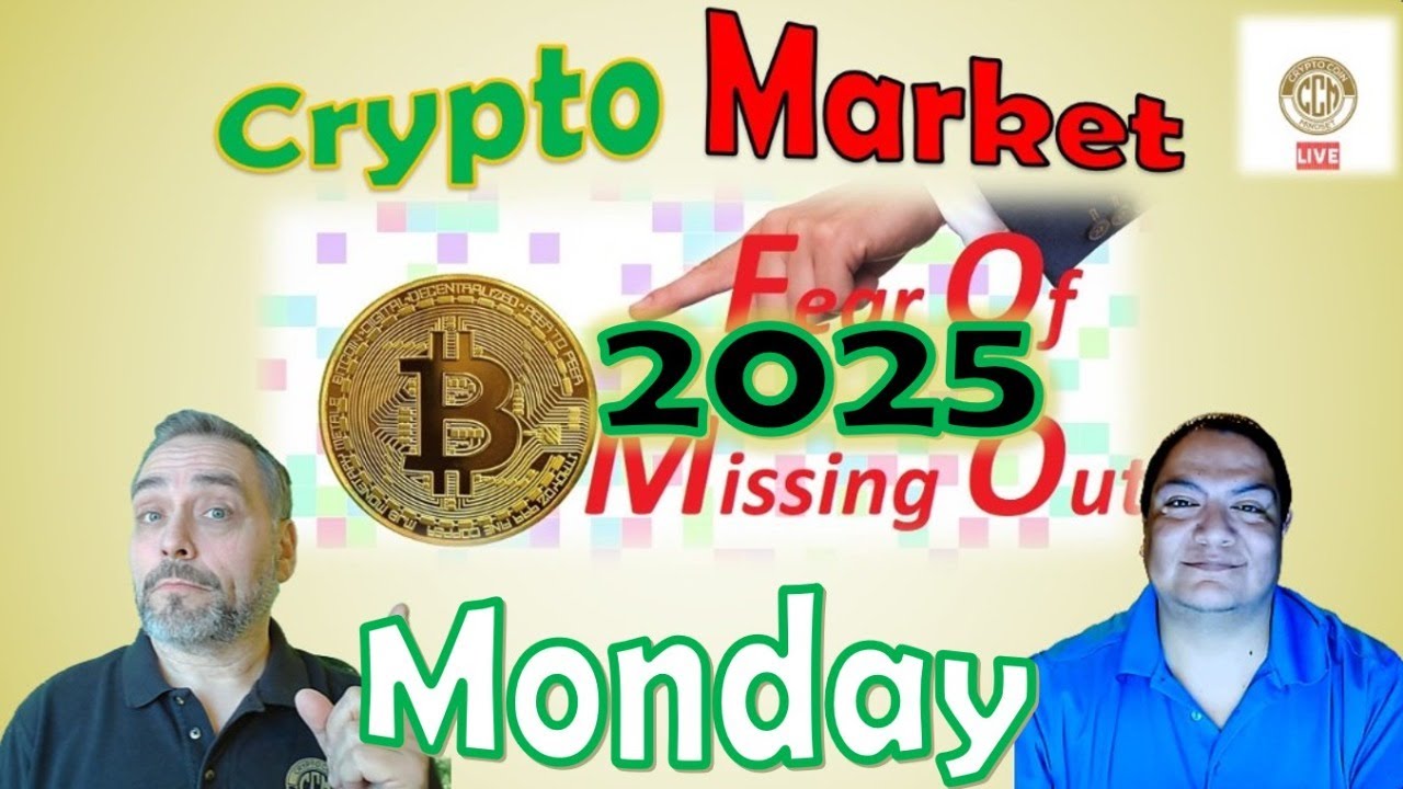 Crypto Market Monday | Bitcoin FOMO Starting To Set In - YouTube