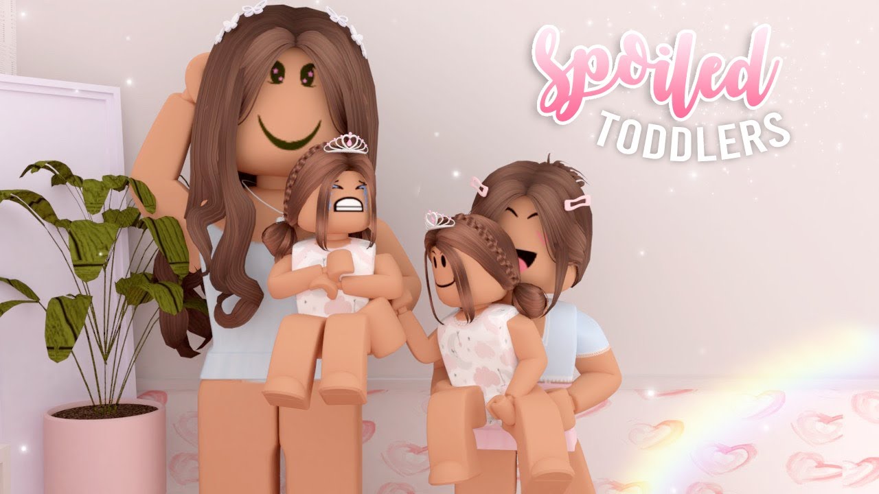 ꒰SMALL FAMILY WITH SPOILED TODDLERS꒱ (BLOXBURG ROLEPLAY) || anniella ...