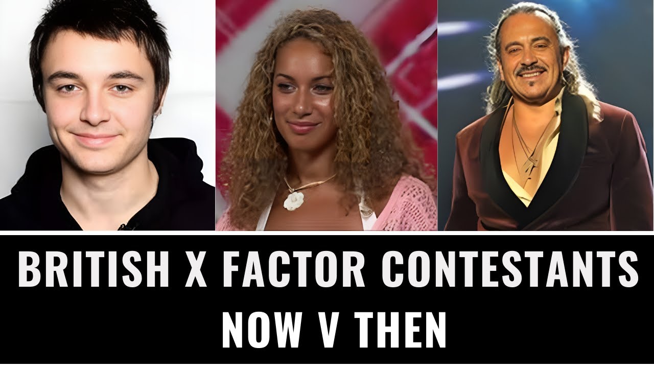 X Factor Contestants: Now V Then - YouTube