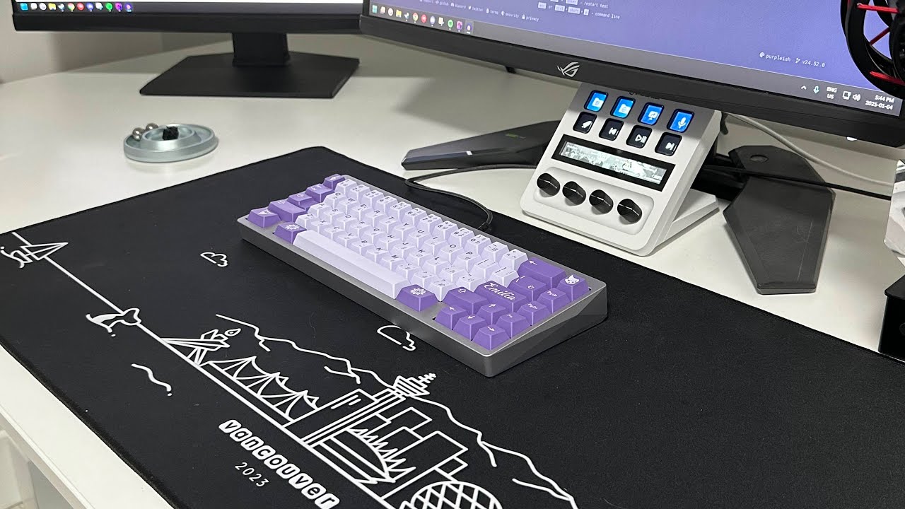 Kibou | Harbour65 SE | MX Blacks | Alu Half Plate | Keyboard Sound Test ...