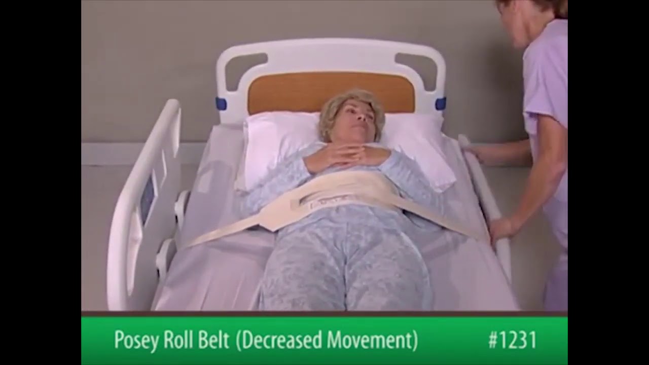 Posey® Belts - 1231 - Decreased Movement - YouTube
