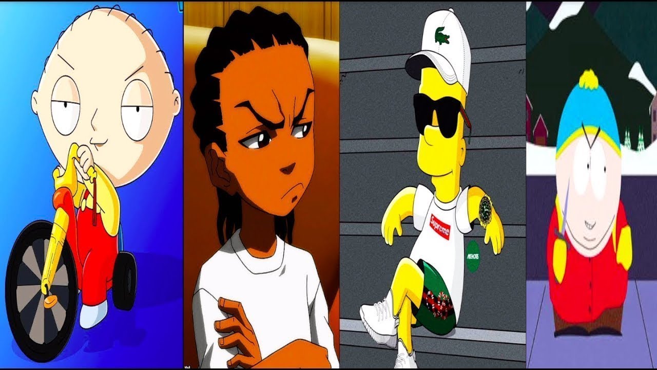 Cartoons Biggest Kids Savage Featuring Stewie Griffin, Eric Cartman ...