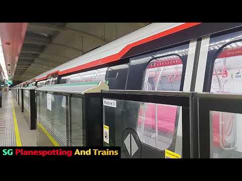 [ATI Laser On] SMRT EWL ALSTOM Movia R151 ATI Set 1807/1808 DNB At EW4 ...
