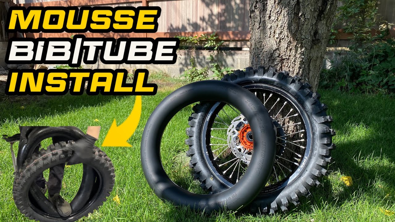 Dunlop Mousse Bib Install - YouTube