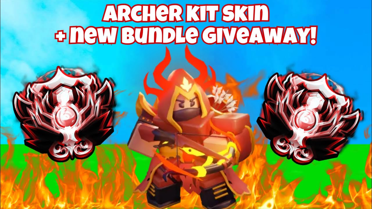 New archer kit skin! + BUNDLE GIVEAWAY! - YouTube