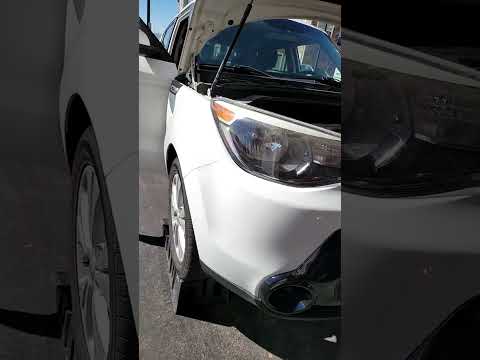 2014-2019 kia soul O2 sensor downstream replacement and location - YouTube