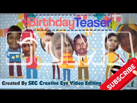 How to make a Birthday Teaser| BIRTHDAY TEASER| Birthday celebration # ...
