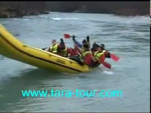 Tara rafting zimi - YouTube