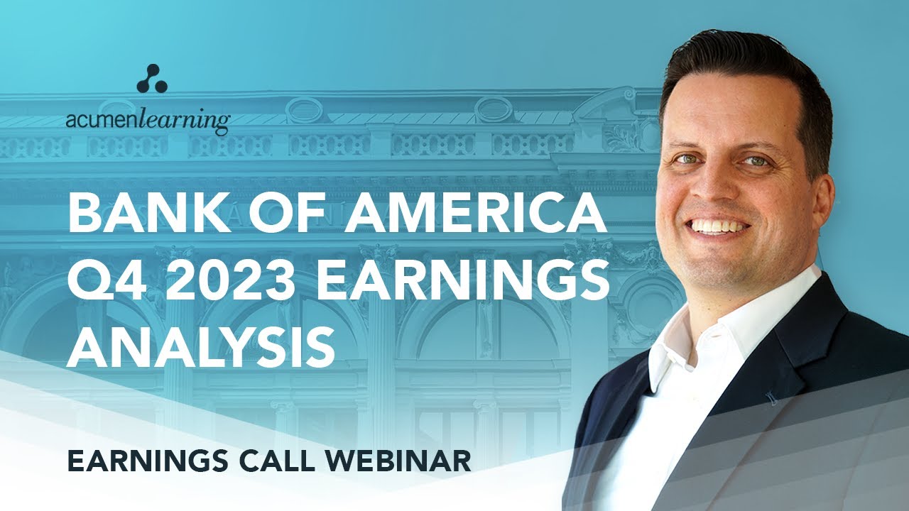 Bank of America's Business Strategy | Earnings Call Webinar - YouTube