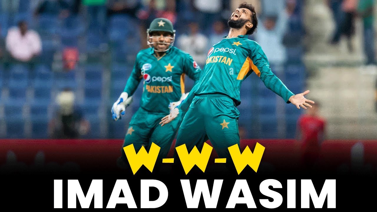 Imad Wasim Is On Fire | Pakistan vs Australia | PCB | MA2T - YouTube