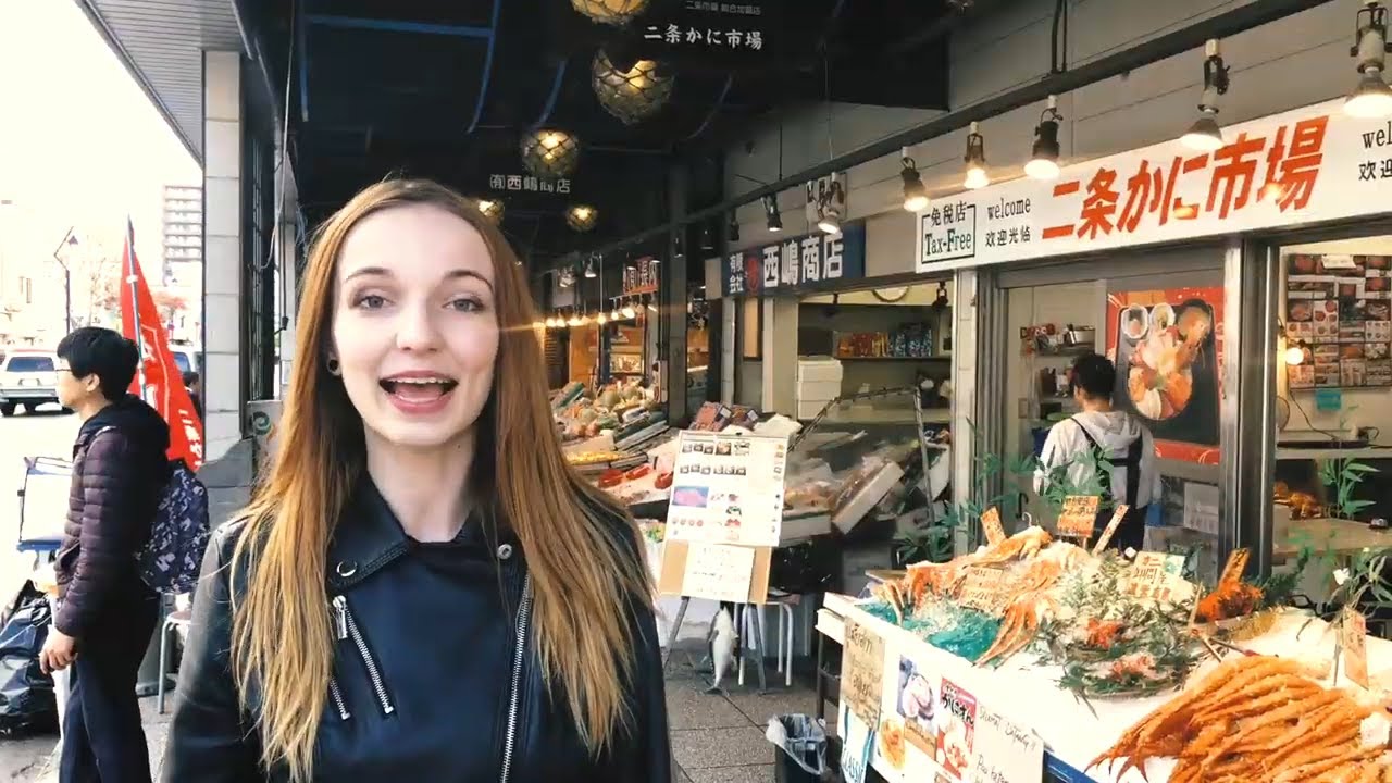 Kickoff your day at Nijo Market (Sapporo) - YouTube