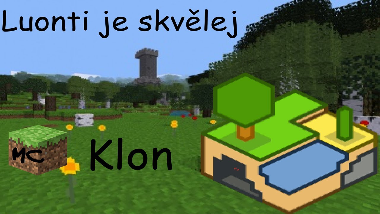 Luanti je asi nejlepší minecraft klon | něco jako recenze - YouTube