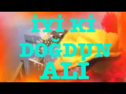 İYİ Kİ DOĞDUN ALİ :)  2. KOMİK DOĞUM GÜNÜ MESAJI 🎂 *ABİDİN KUKLA*