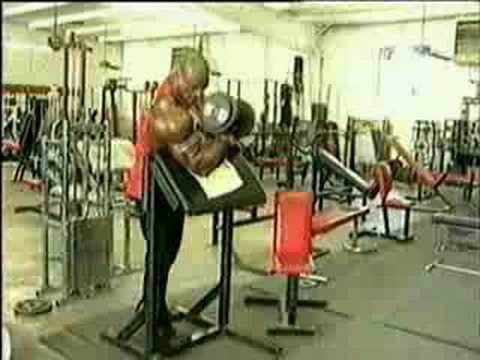 Body Building - Biceps Training Ronnie Coleman - YouTube