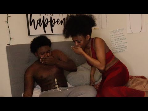 THROWING UP ON BOYFRIEND PRANK *He almost threw up*