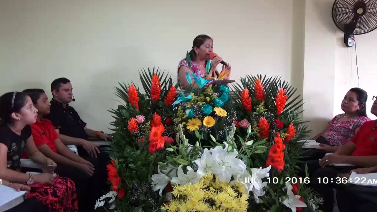 pastora rosa idalia 10-07-16 CULTO DE LA MAÑANA parte 1 - YouTube