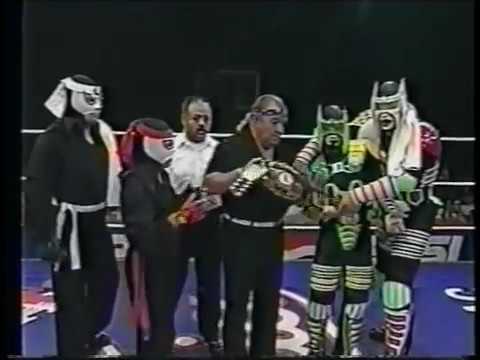 Lucha Por El Campeonato Mundial Mini. Octagoncito Vs Mini Abismo Negro ...