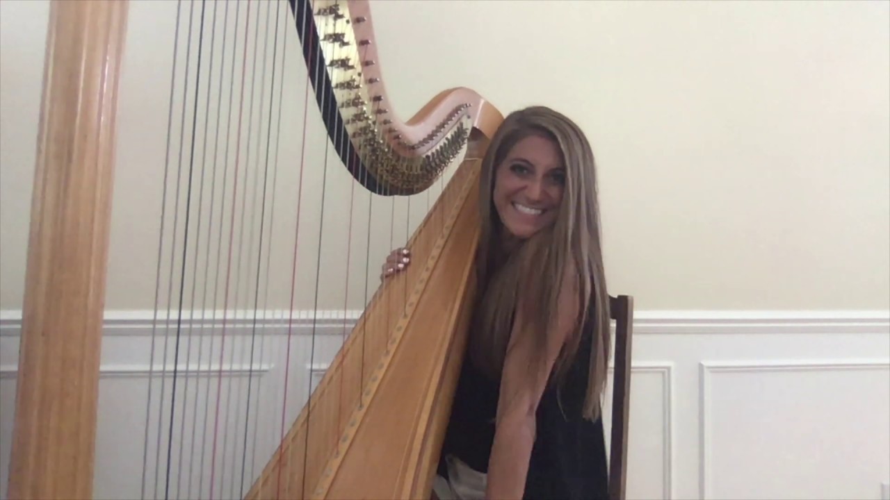 Hotel California on Harp - YouTube