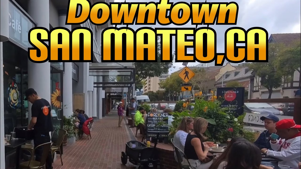 Downtown San Mateo Walking Tour | California. - YouTube