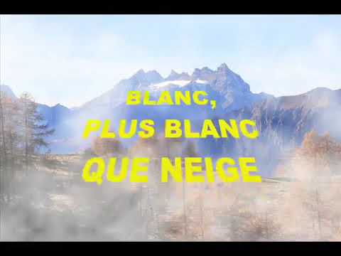 Blanc plus blanc que neige - YouTube